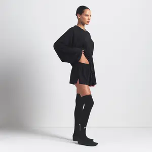 Nike Skims Airy Oversized V-neck Long-sleeve Top