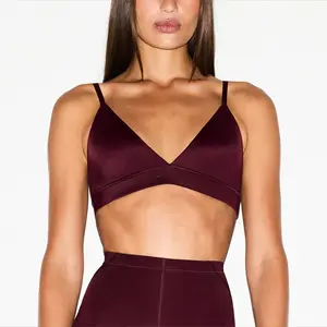 Nike Skims Shine Triangle Bra - Red