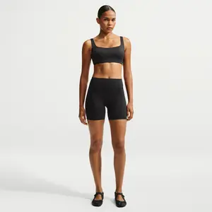 Nike Skims Matte Scoop-neck Bra - Black