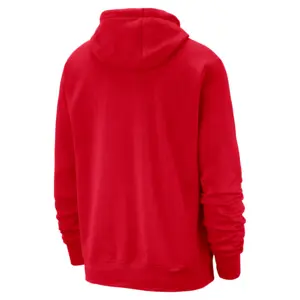 Nike Atlanta Hawks Club Nba Pullover Hoodie - Red