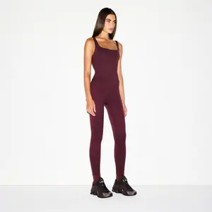 Nike Skims Matte Square-neck Tank Top - Red