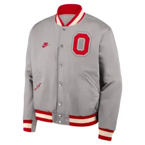 Nike Ohio State Legacy College Full-snap Bomber Jacket
