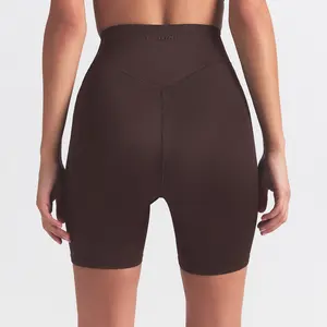 Nike Skims Shine High-waisted 5" Biker Shorts