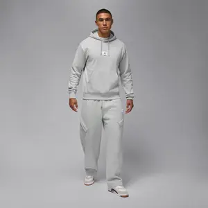 JORDAN Flight Fleece Pullover Hoodie - Grey