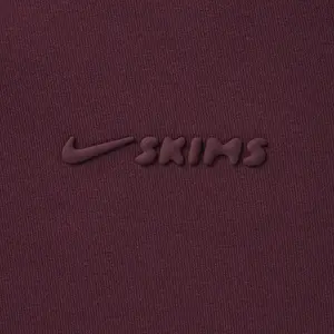 Nike Skims Matte Tricot Oversized Full-zip Track Jacket