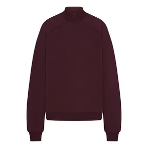 Nike Skims Matte Tricot Oversized Full-zip Track Jacket