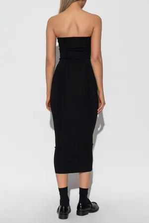 ENTIRE STUDIOS Off-shoulder Pencil Midi Dress