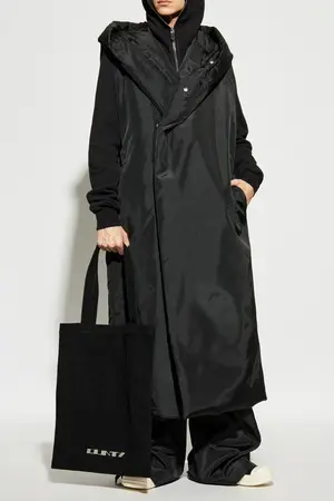 Rick Owens Long Hooded Vest
