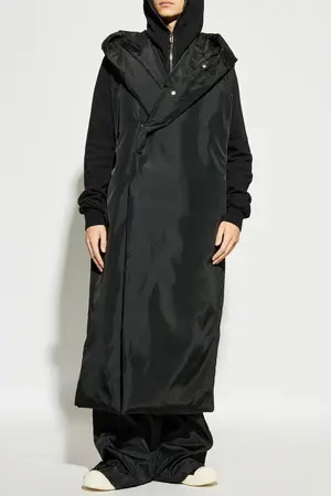 Rick Owens Long Hooded Vest