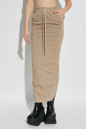 Rick Owens Long Pull-on Skirt