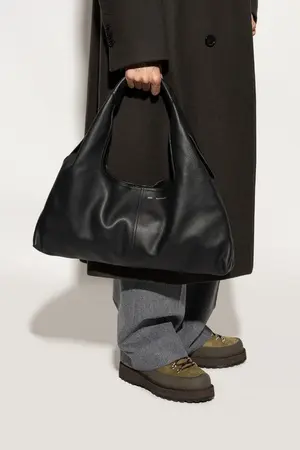 AMI Paris Shoulder Bag - Black
