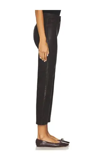 PISTOLA Lennon High Rise Crop Bootcut Jeans - Brown
