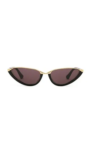 Bottega Veneta Cat Eye Sunglasses - Black