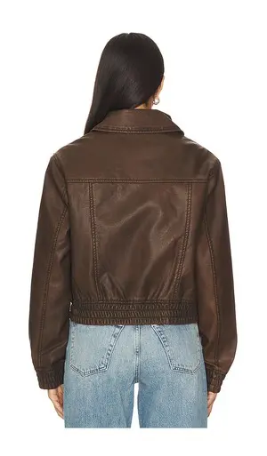 UNREAL FUR Game Changer Faux Leather Jacket
