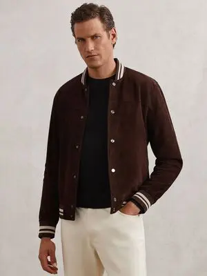 Reiss Trimmed Jackets For Men