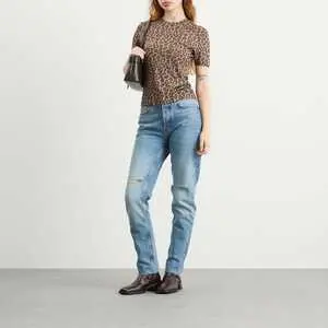 ANINE BING Bruno Destructed Jeans