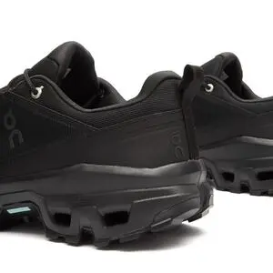 On Cloudrock Low Wp Sneakers - Black