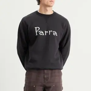 PARRA Weird Trad Logo Crew Sweatshirt