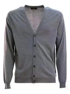 ZANONE Buttoned Cardigan - Grey