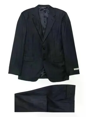 Canali Plaid Wool Suit