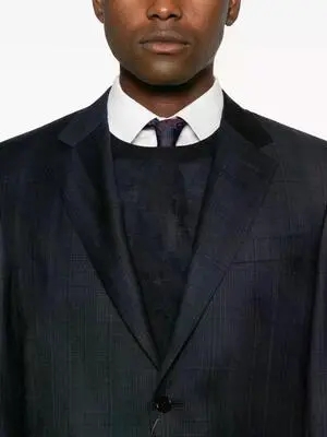 Canali Plaid Wool Suit