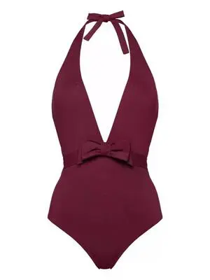 ERES Couture Halterneck Swimsuit Purple