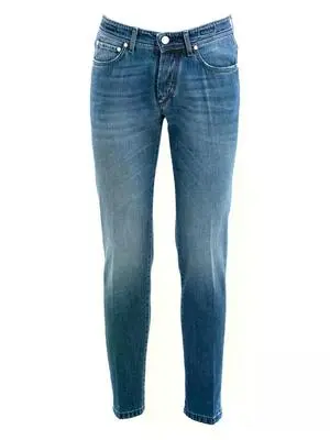 BARBA NAPOLI Stretch-cotton Jeans