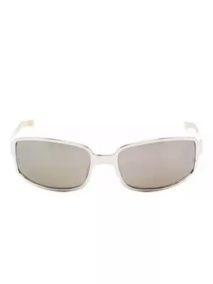 CHRISTIAN ROTH Rectangle-frame Sunglasses - Silver