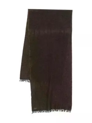 CANALI Fringed Scarf