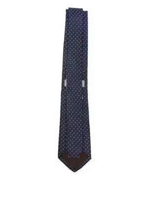Canali Patterned Neck Tie