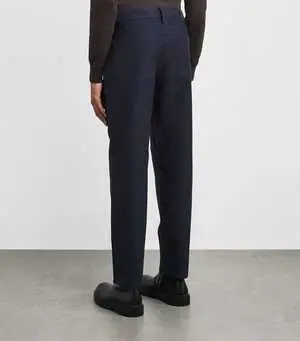 Brioni Embroidered Slim Trousers