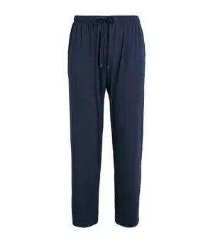 Derek Rose Micromodal Loungewear Trousers - Navy