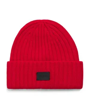 Varley Merino Wool-Blend Elva Beanie Red