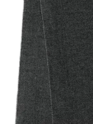 Canali Fringed Scarf - Grey