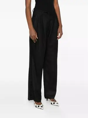MAISON HOTEL Tailored Wide-leg Trousers