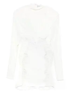 Stella McCartney Laced Midi Dress - White