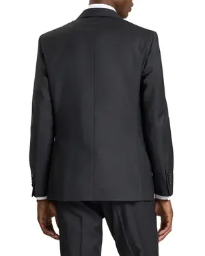 Ted Baker London Modern Fit Grid Suit Jacket - Black