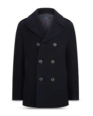 Polo Ralph Lauren Melton Wool-blend Pea Coat