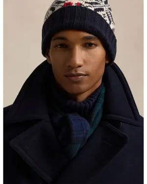 Polo Ralph Lauren Melton Wool-blend Pea Coat