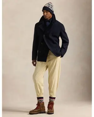 Polo Ralph Lauren Melton Wool-blend Pea Coat