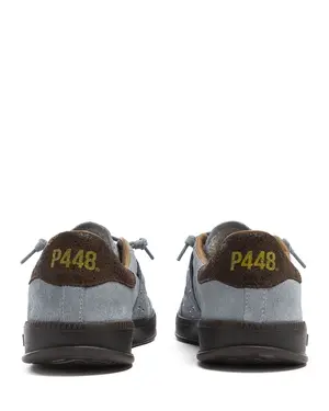 P448 Monza Leather Sneakers - Blue