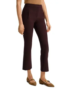 Veronica Beard Arte Pants - Dark Currant