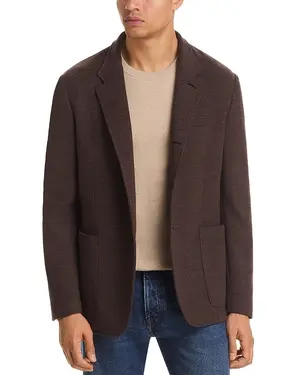Canali Knit Blazer - Brown