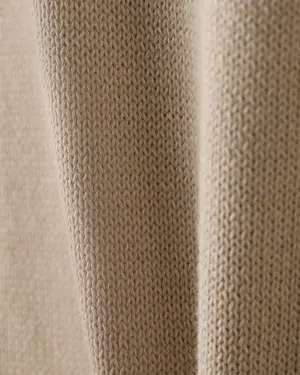 RHONE Quarter Zip Sweater - Bone