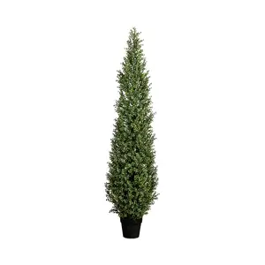 NEARLY NATURAL 6' Uv Resistant Artificial Boxwood Topiary Tree - No Color