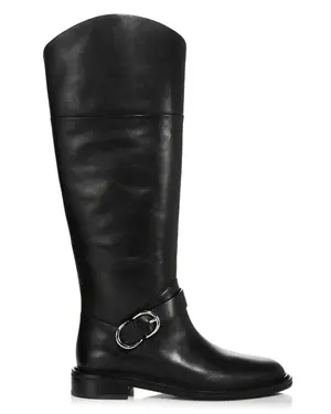 Rag & Bone Hayden Wide Calf Riding Boots - Black