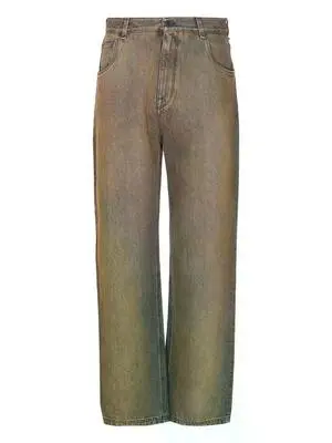 Fendi Button Detailed Jeans For Men