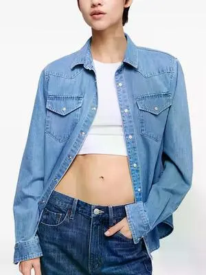 HEY JOANIE Denim Shirt