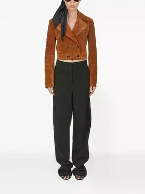 FERRAGAMO Double-breasted Cropped Jacket