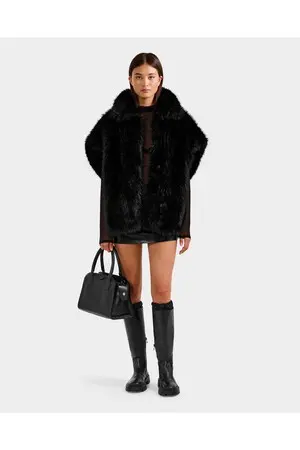 Rudsak Delfina Faux Fur Cape